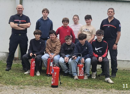 Classe défense : une journée de formation avec le SDIS87 - Ensemble ...